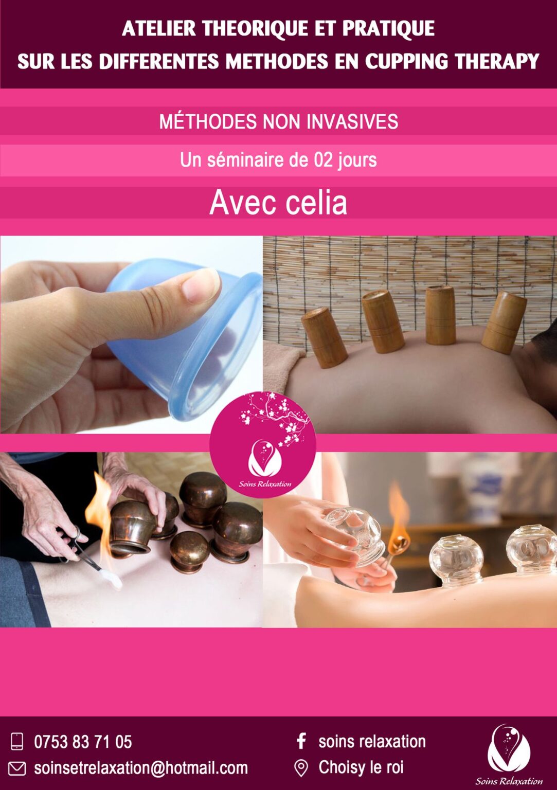 flayer formation cupping therapy - soins et relaxation